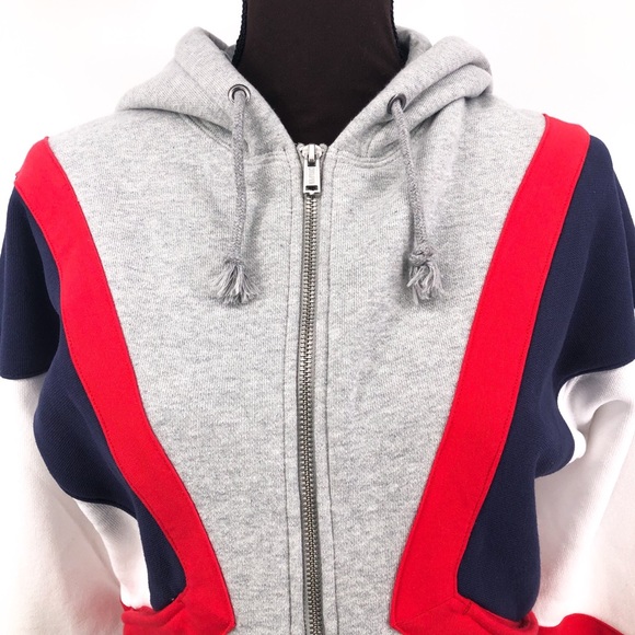 Champion | Tops | Champion Women Reverse Weave Colorblock Zip Hoodie ...